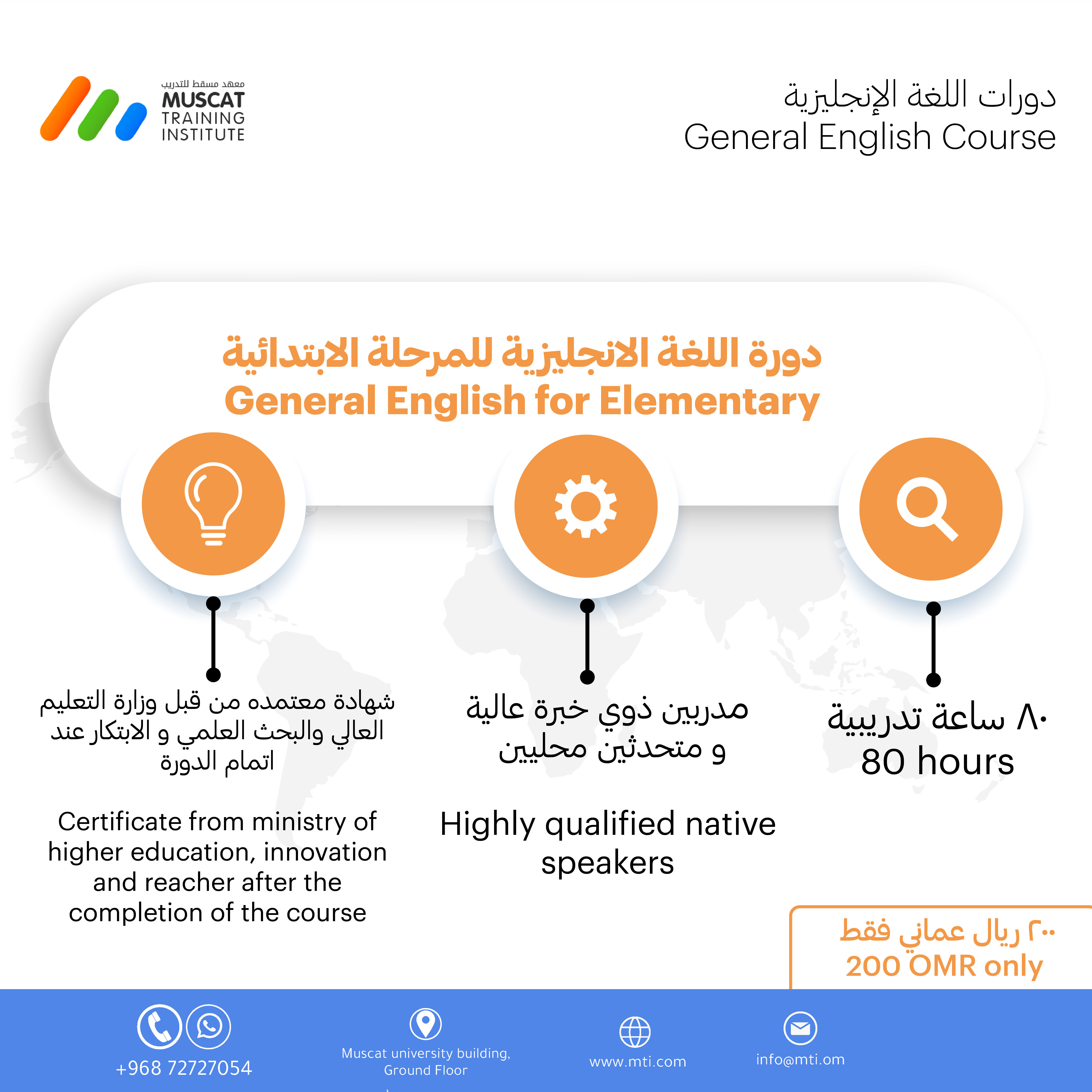 Courses | Muscat Training Institute